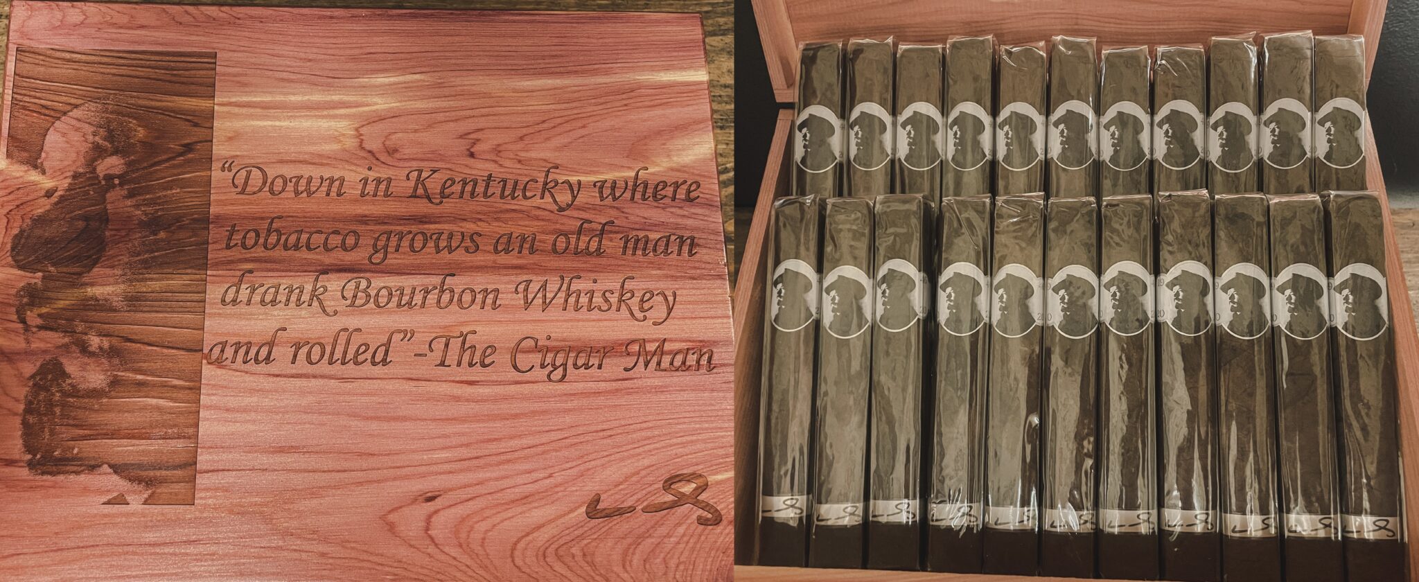 Cigar Man's Signature Cigar Box of 24 - Kentucky Gentlemen Cigars